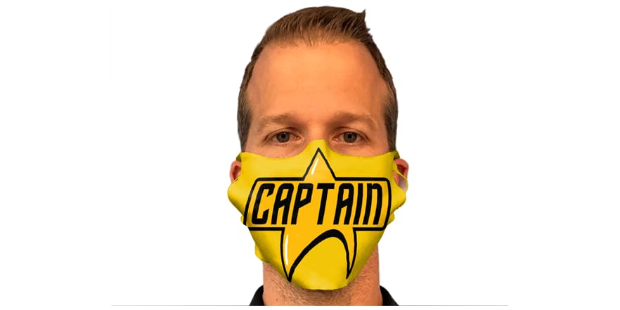 "Captain Trekker" Face Mask - General Use