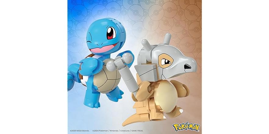 MEGA Pokémon Set, Squirtle & Cubone