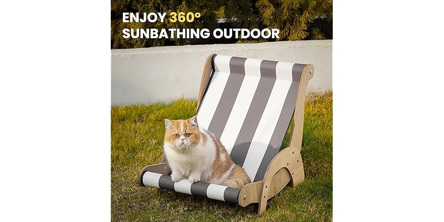 Cooling Cat Hammock Chair with Water Mat