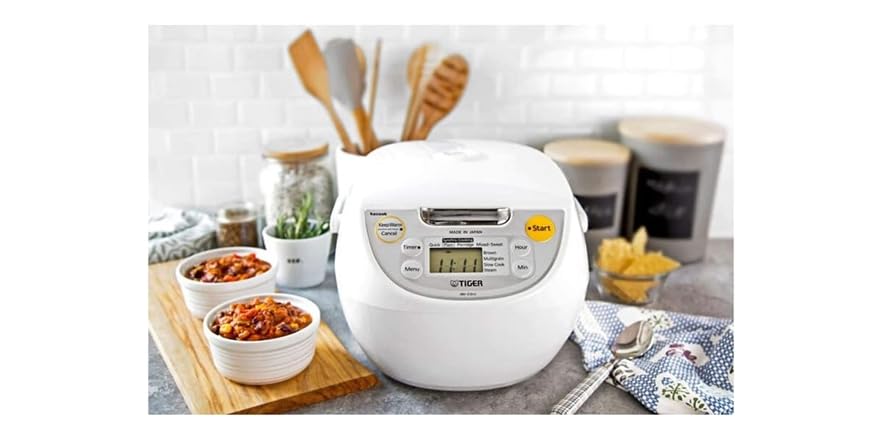 Tiger 10-Cup 4-in-1 Rice Cooker
