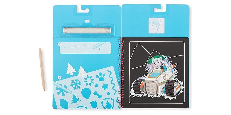 Melissa & Doug PAW Patrol Scratch Art 3-Pack