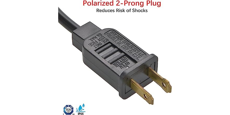 Clear Power DC4L-0020-DC 6-Bulb 12ft LED Lights