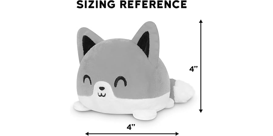 TeeTurtle Reversible Fox Plushie