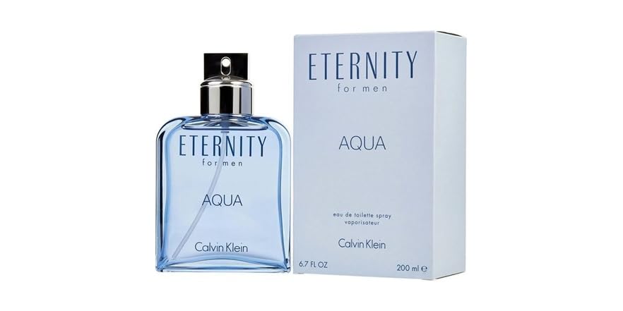 Eternity Aqua/Calvin Klein EDT Spray 6.7 Oz (M)