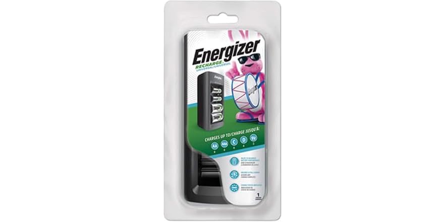 Energizer Family Battery Charger, Multip