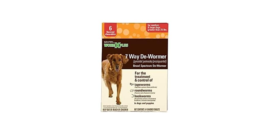 WormX Plus Flavored De-Wormer for Dogs