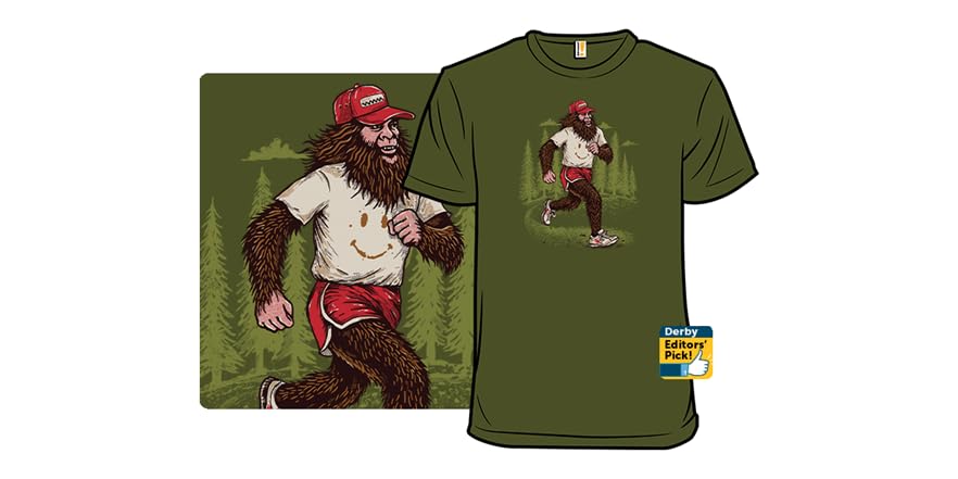 Run, Sasquatch! Run!
