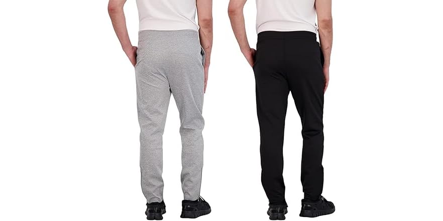 Unipro Mens 2 Pack Jogger Sweatpants