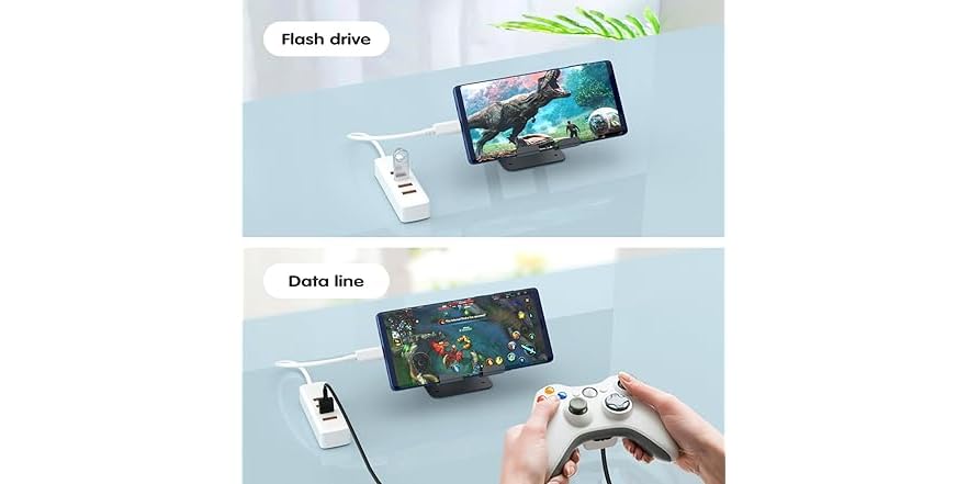 Tiergrade USB-C Hub with 4 USB 3.0 Data