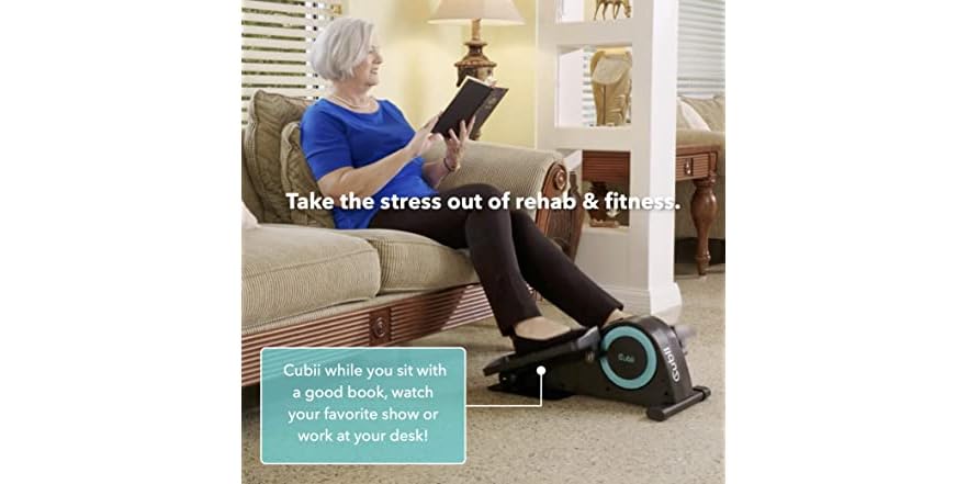 Cubii Under Desk Elliptical Purple