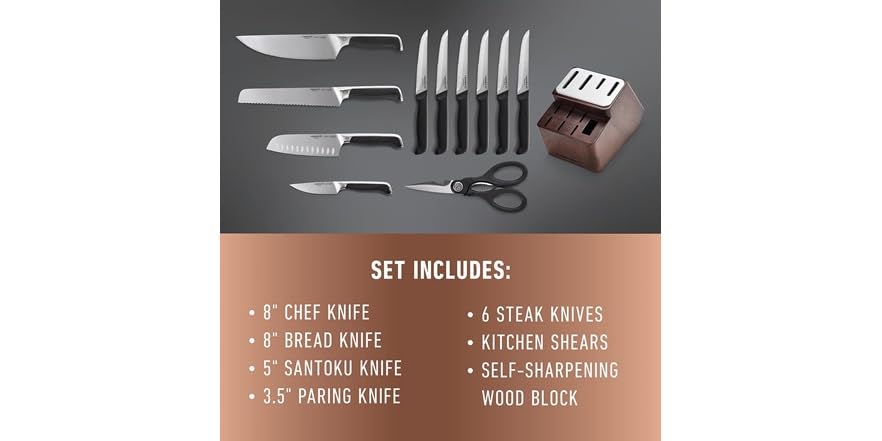 Calphalon Premier SharpIN 12Pc Knife Set