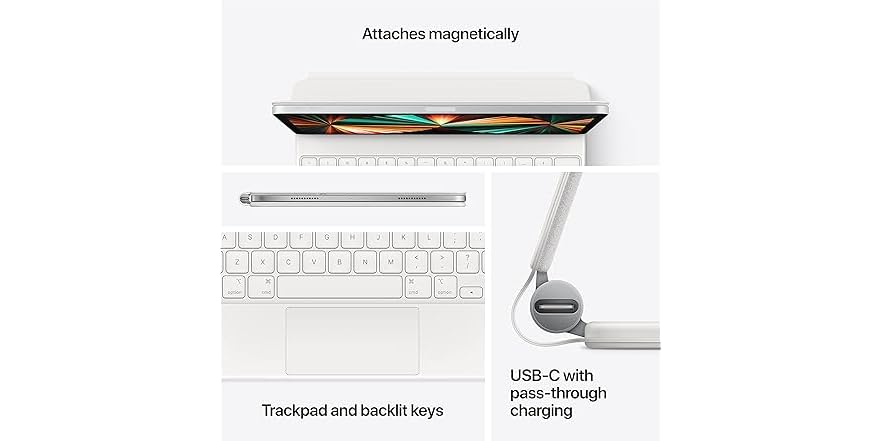 Apple AP-MJQJ3LL/A-OB Apple MJQJ3LL/A iPad Magic Key (Open Box)