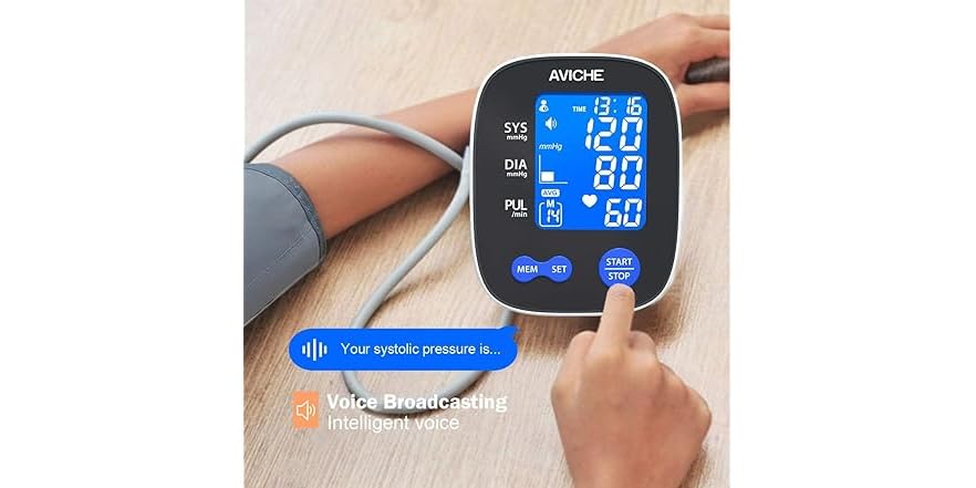 AVICHE Automatic Blood Pressure Monitor