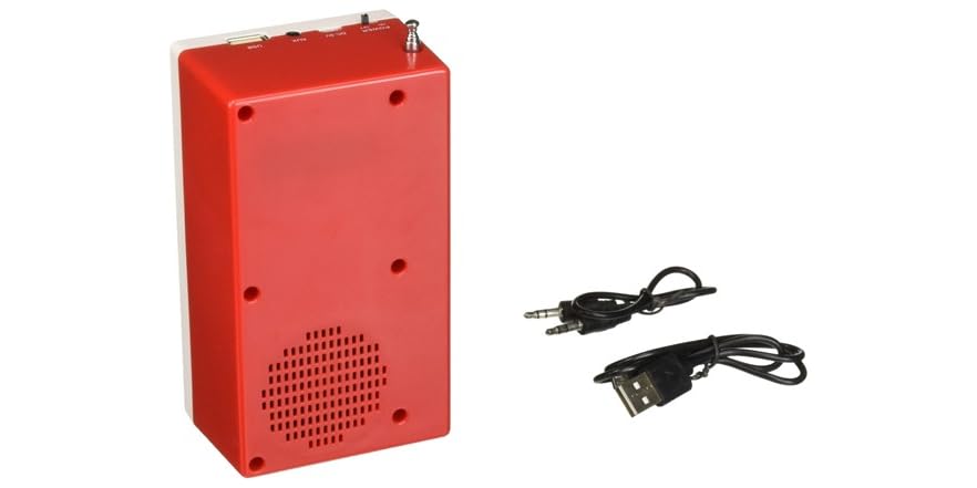 Coca-Cola Retro Style Bluetooth Speaker and FM Radio