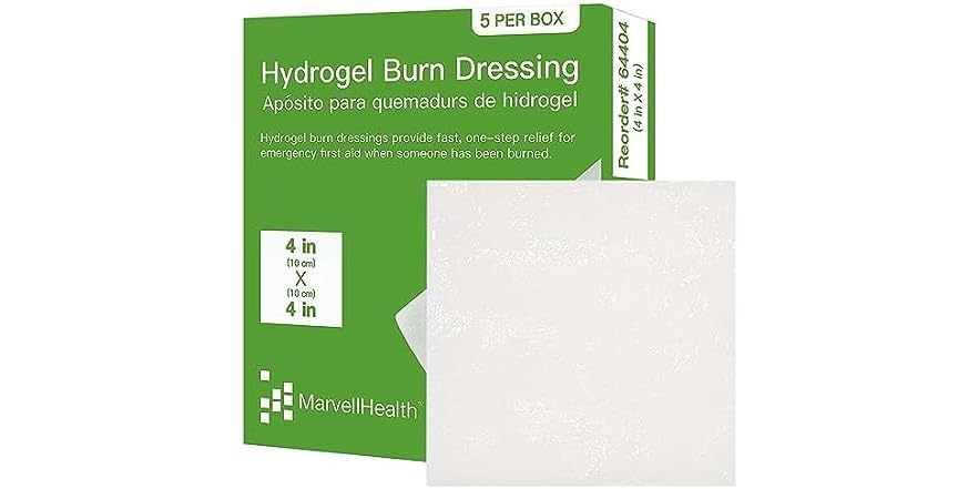 Hydrogel Burn Dressing 4" x 4"