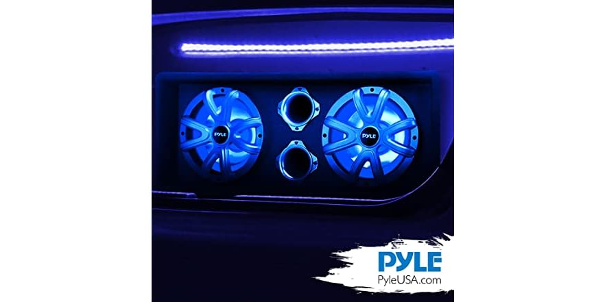 Pyle Dual 10'' 500-Watt Subwoofer Box System