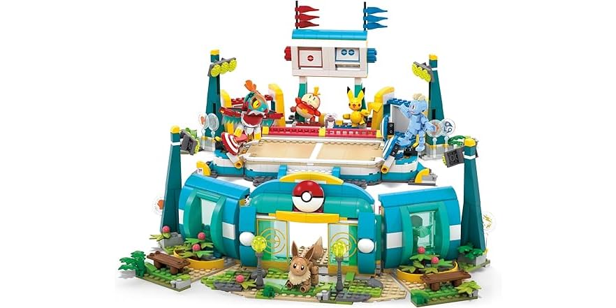 MEGA Pokémon Building Toys Set Training Stadium