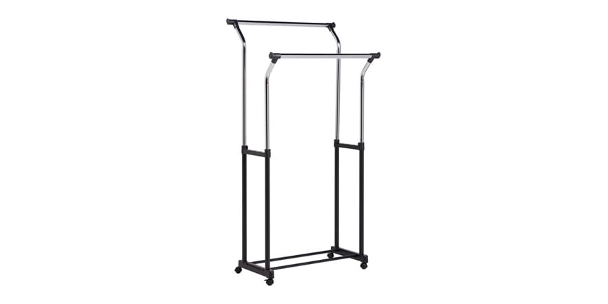Flared Adjustable Height Garment Rack