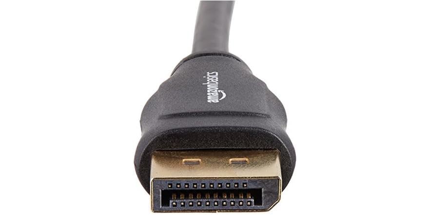 AmazonBasics DisplayPort Cable - 3 Feet