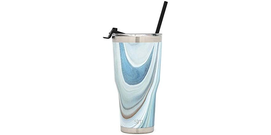 Simple Modern Cruiser Tumbler with Straw