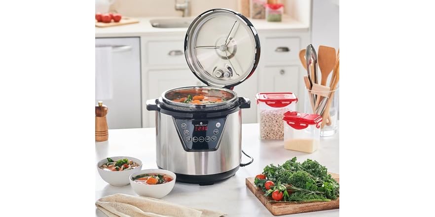Cook's Essentials 6.3-qt Pressure Cooker