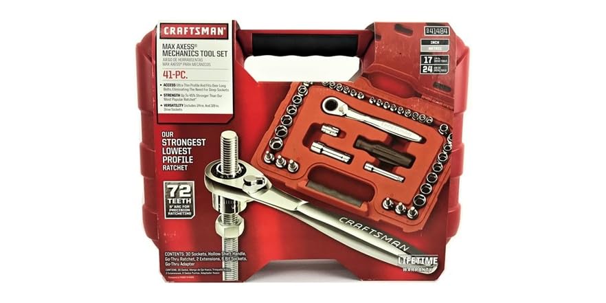 Craftsman 41-Piece Socket Set