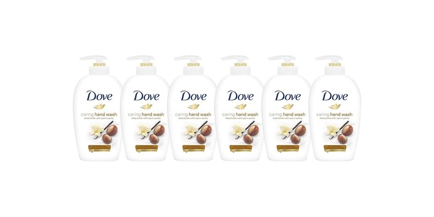 Dove 12 Pack Liquid Handsoap 250mL