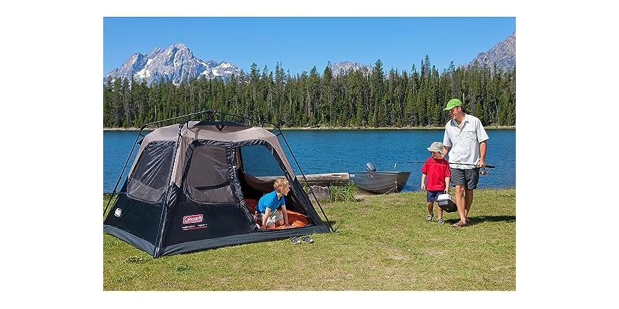 Coleman Camping Tent Instant Setup 4 Person