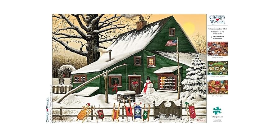 Charles Wysocki Jigsaw Puzzle, 500 Piece