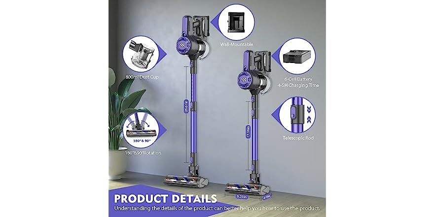 ZOKER Direct Cordless Vacuum Cleaner