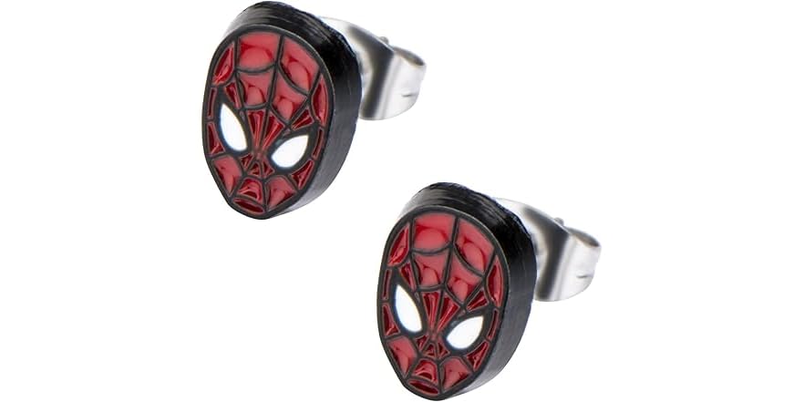 Marvel Spider Man Stud Earrings
