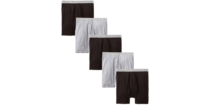 Hanes Boxer Brief 5-Pack Flex Waistband (L)