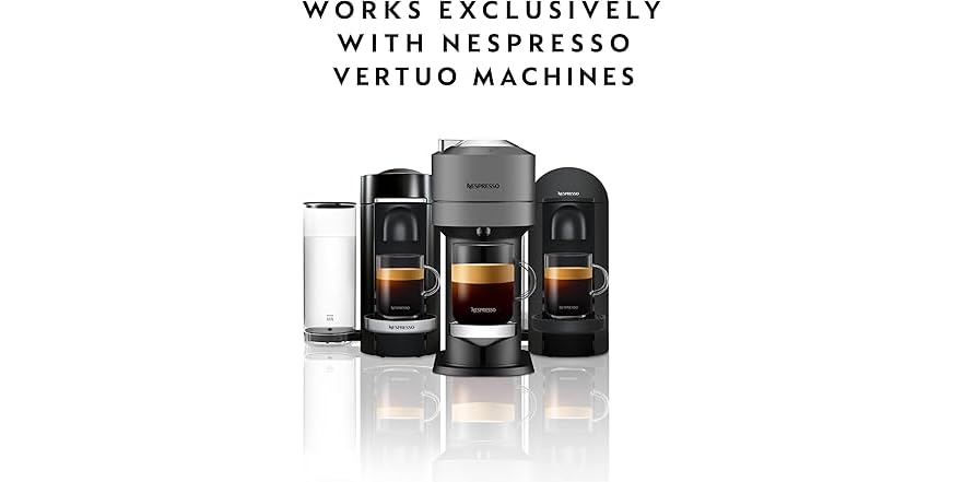 Nespresso Vertuo, Fortado Gran Lungo Americano 60-Ct