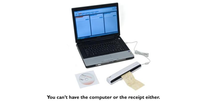 Neat Receipts Mobile Scanner with NeatWorks 4.0 Digital Filing System ...