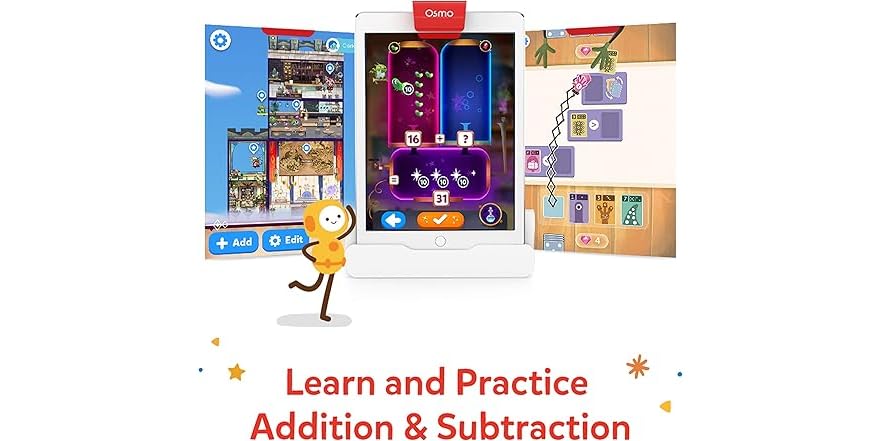 Osmo Math Wizard and the Magical Workshop for iPad & Fire Tablet