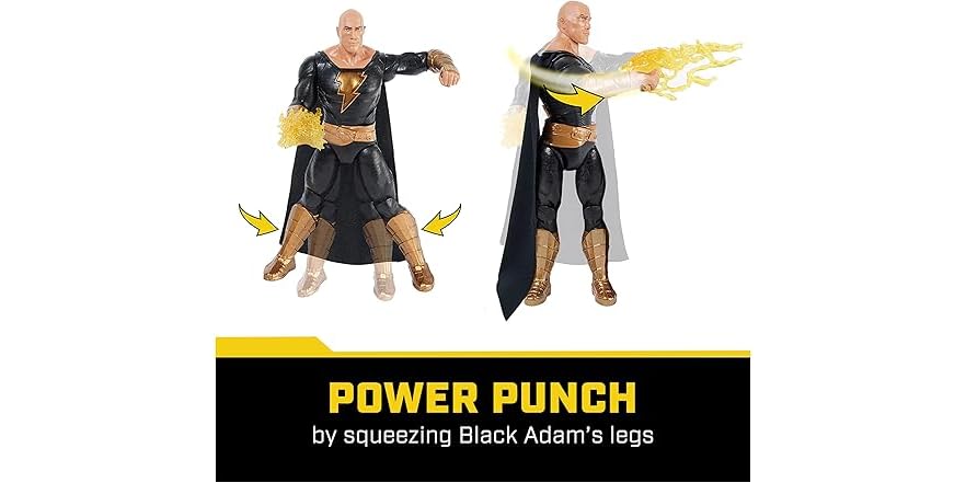 DC Comics Power Punch Black Adam Figure