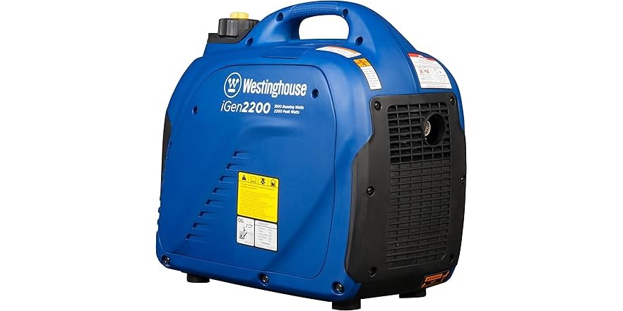 Westinghouse 2200W Gas-Powered Portable Inverter Generator