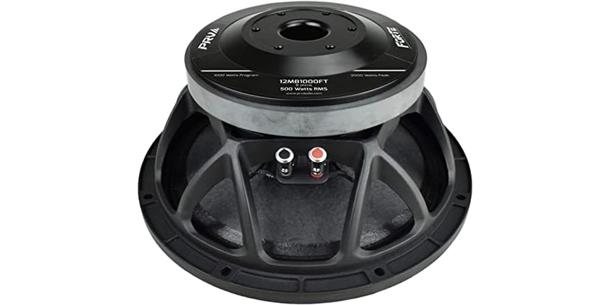PRV AUDIO 12" Mid Bass 8 ohms Pro Audio Speaker (Single)