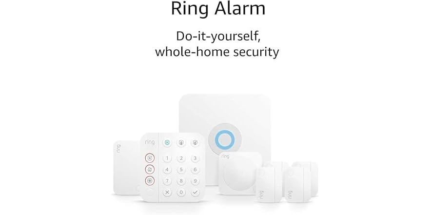 NEW Ring Alarm 8pc Kit 2nd Gen Home Security System