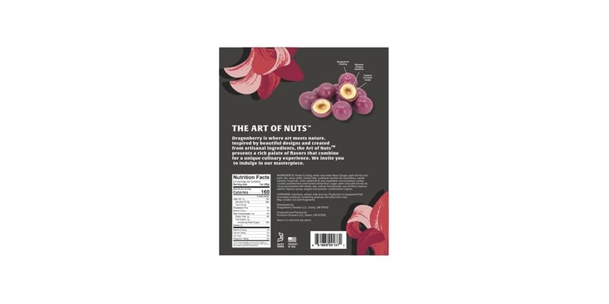 (8 Pack) Dragonberry Oregon Dessert Nuts- Variety