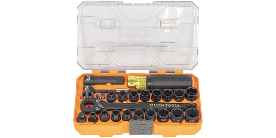 Klein Tools 65400KNECT KNECT Essential Socket Set