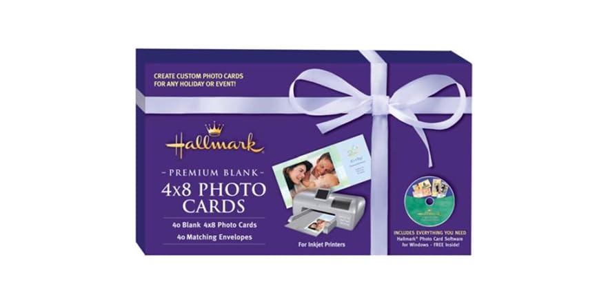 Hallmark Blank 4 x 8 Photo Greeting Cards