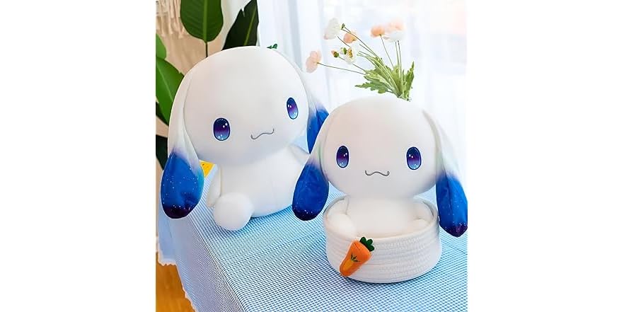 OULV Cute Dog Plush Toy with Big Ears