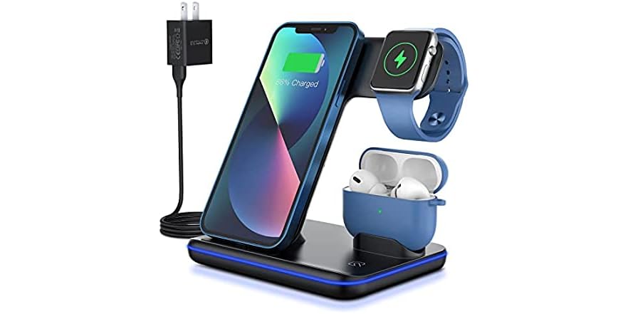 WAITIEE 3 in 1 Wireless Charger