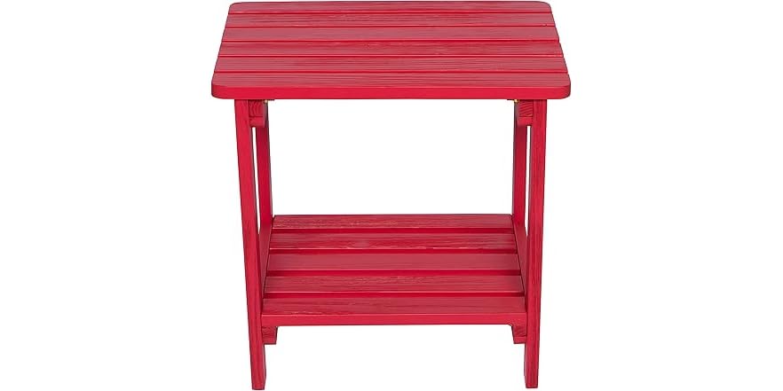 Shine Company 4114CR Rectangular Wooden Table