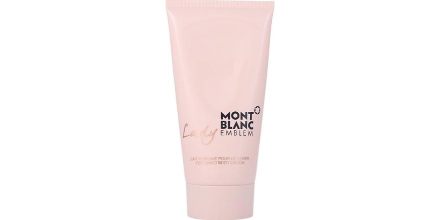 Lady Emblem Mont Blanc Body Lotion 5.0 Oz 150 Ml W