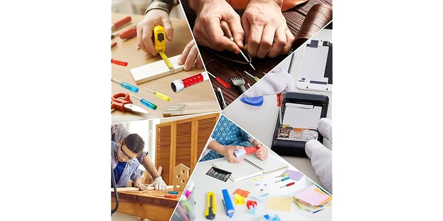 192 Pcs Mini Screwdriver Keychain Set