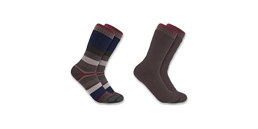 Carhartt Men's Heavyweight Sock 2 Pairs