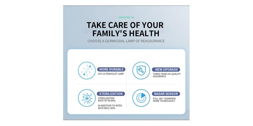 CASEPH UVC Cleaning Lamp