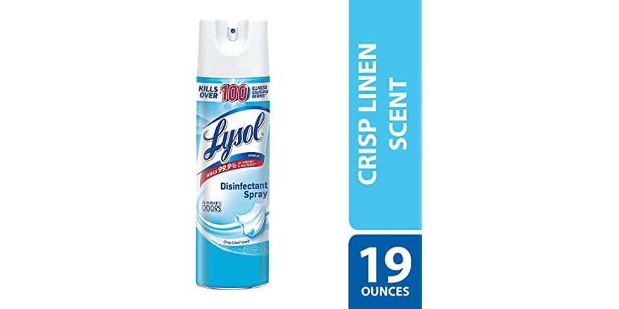 Lysol Disinfectant Spray, 4-Pack